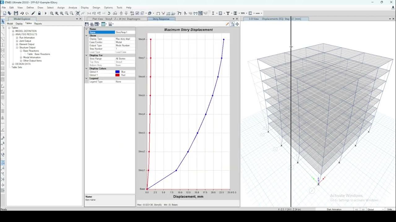 NSCP 2015 (UBC 97) Static Force Procedure using ETABS - YouTube