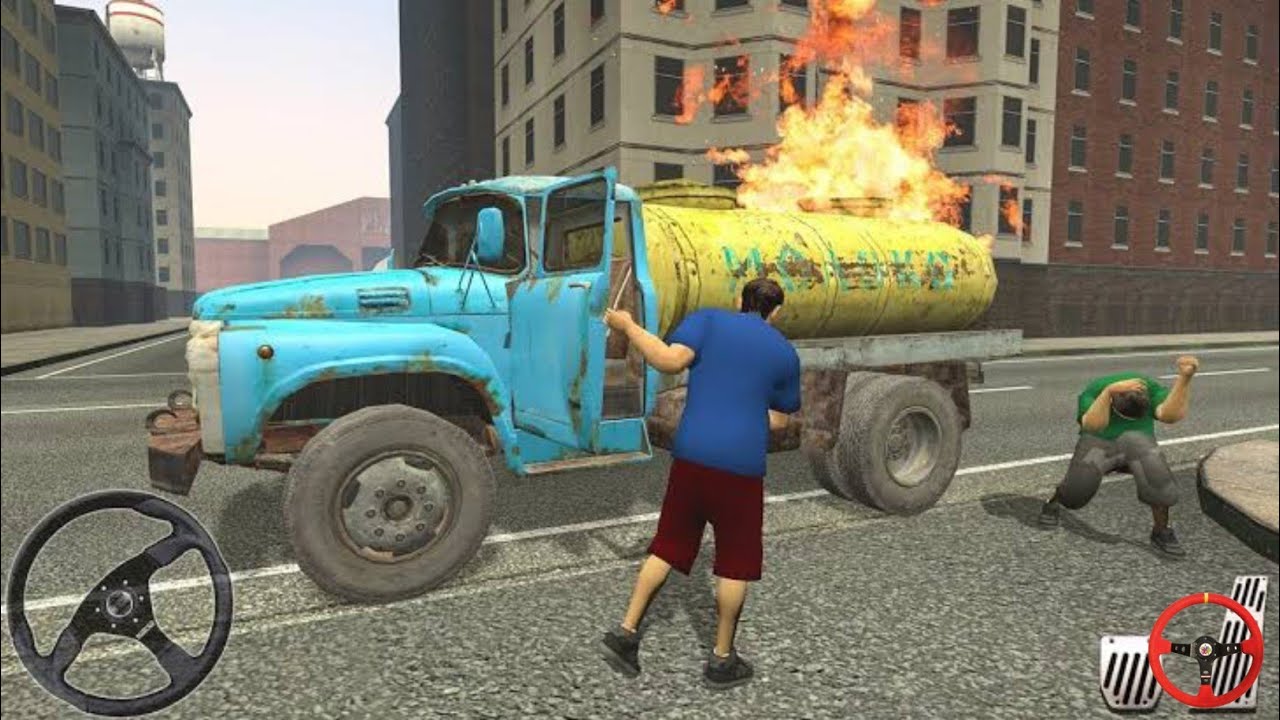 Russian Car Driver ZIL 130 | Offroad Truck Driving Simulator | Android ...
