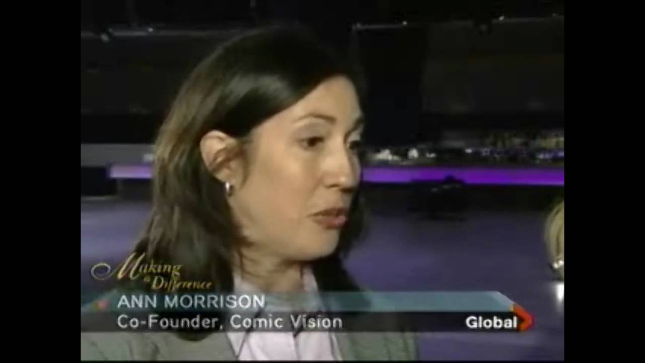 Comic Vision on Making A Difference with Susan Hay - YouTube