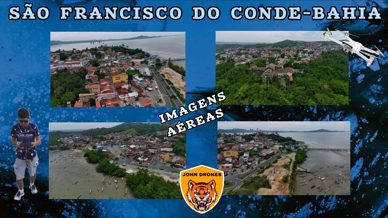 SÃO FRANCISCO DO CONDE-BAHIA, IMAGENS AÉREAS E HISTÓRIA. - YouTube