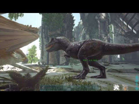 Ark how to spawn in a t-rex w/ admin commands - YouTube