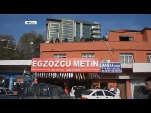 POLİS'TEN [Sıfır Bir] ADANA 01 DİZİ SETİNE BASKIN 2017