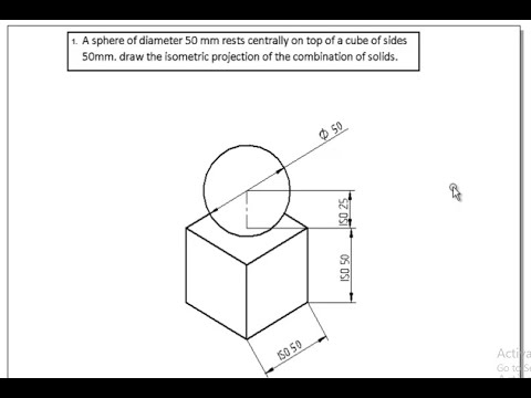 Isometric projection Problem no 1 Isometric projection Computer Aided ...