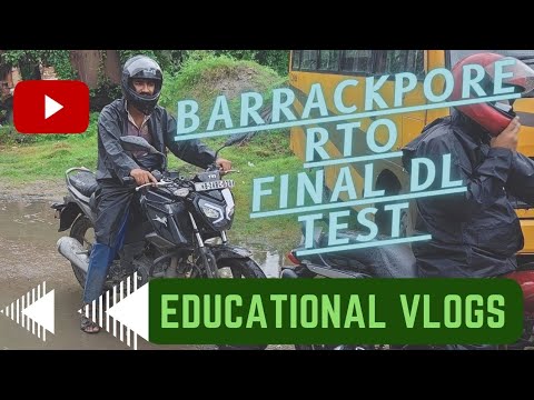 RTO Final Driving Test in Barrackpore #youtube # #rto_barrackpore # ...
