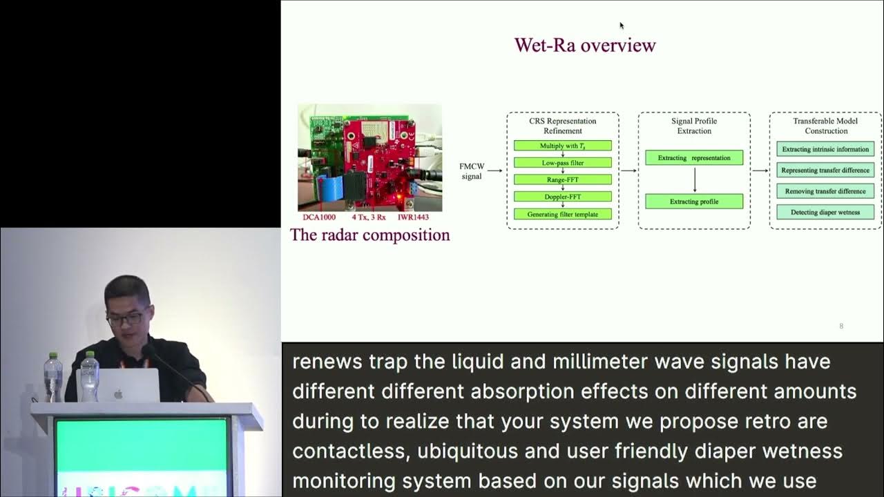 UbiComp/ISWC 2023 Wet-Ra: Monitoring DiapersWetness with Wireless Signals - YouTube