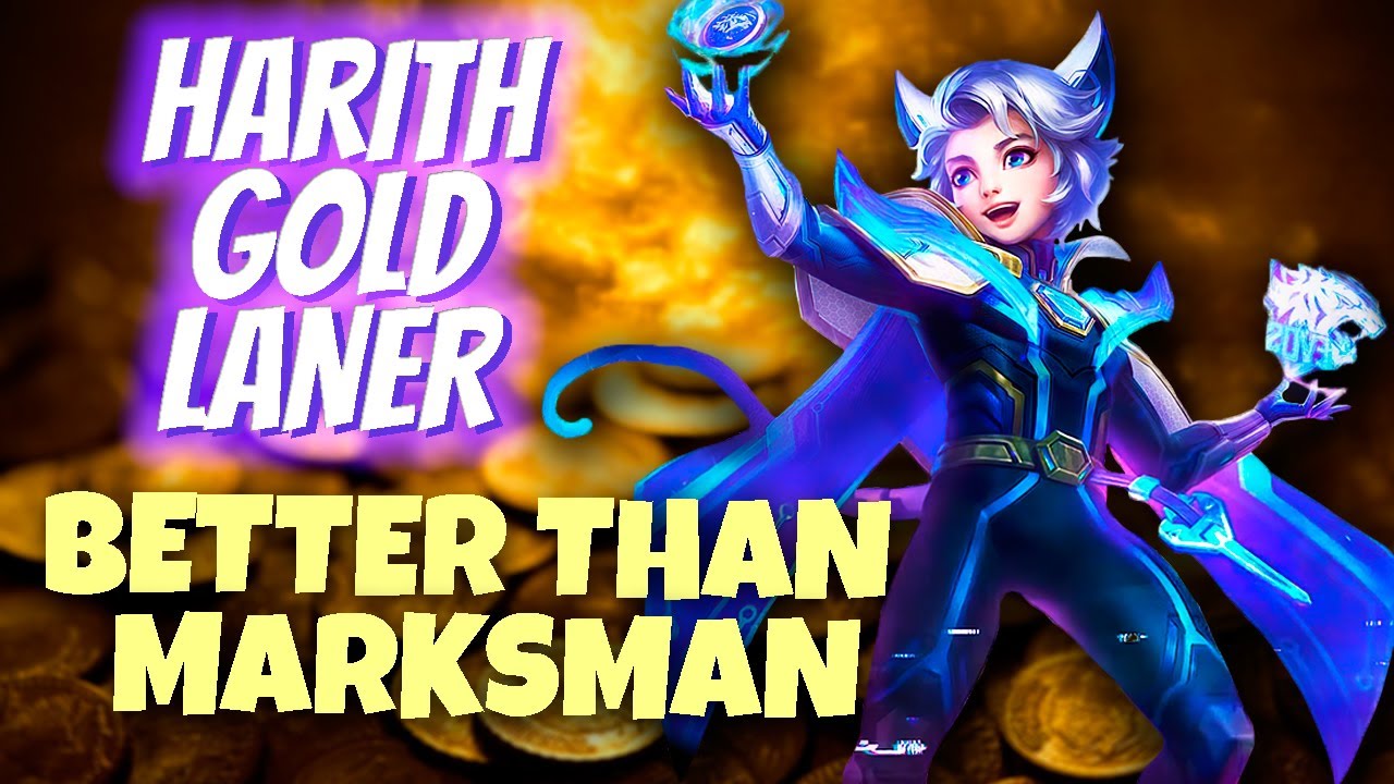 HARITH GOLD LANER GUIDE (Better than Marksman...) MLBB - YouTube