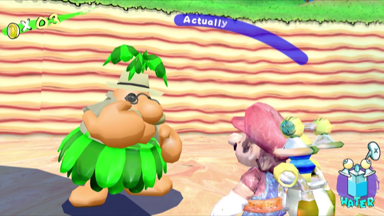 Super Mario Sunshine Painted Edition showcase - YouTube