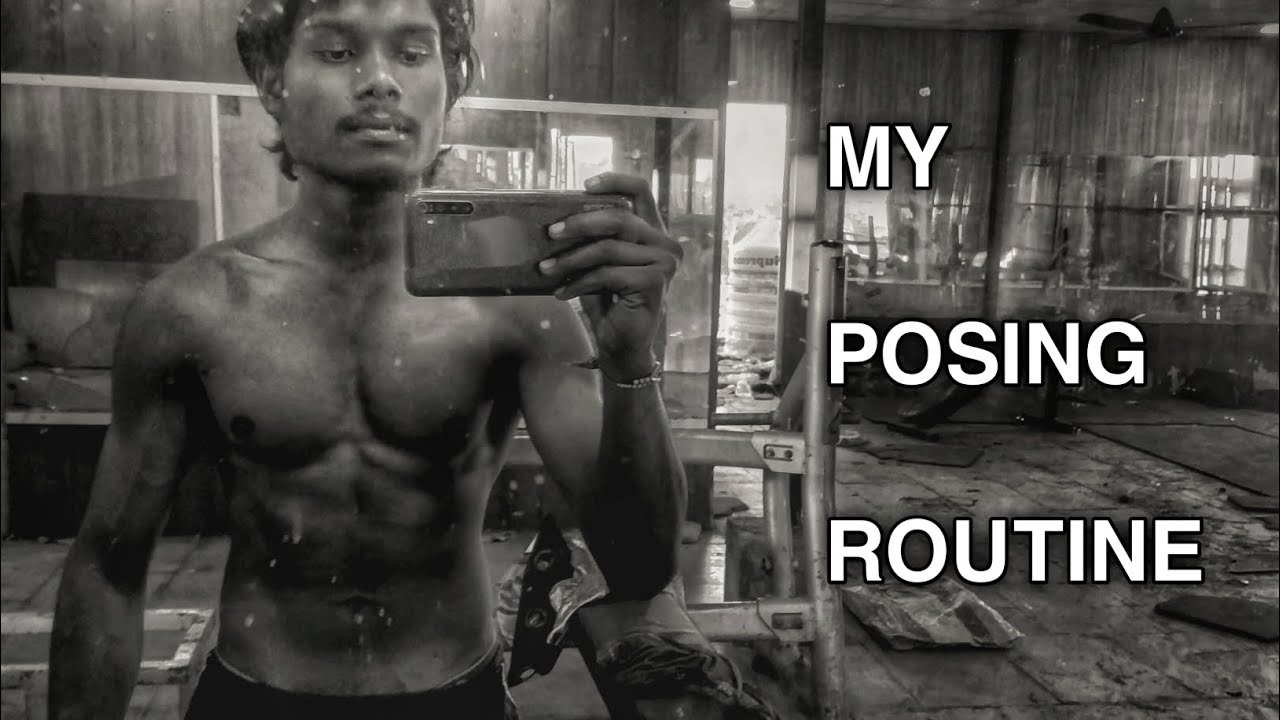 My Posing Routine After Workout | Bodybuilding Posing Routine | - YouTube