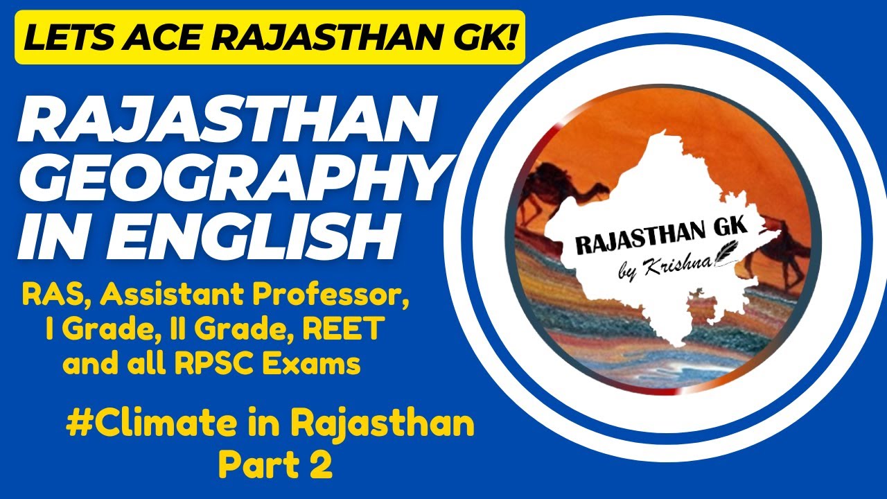 Rajasthan Geography | Climate part 2 - YouTube