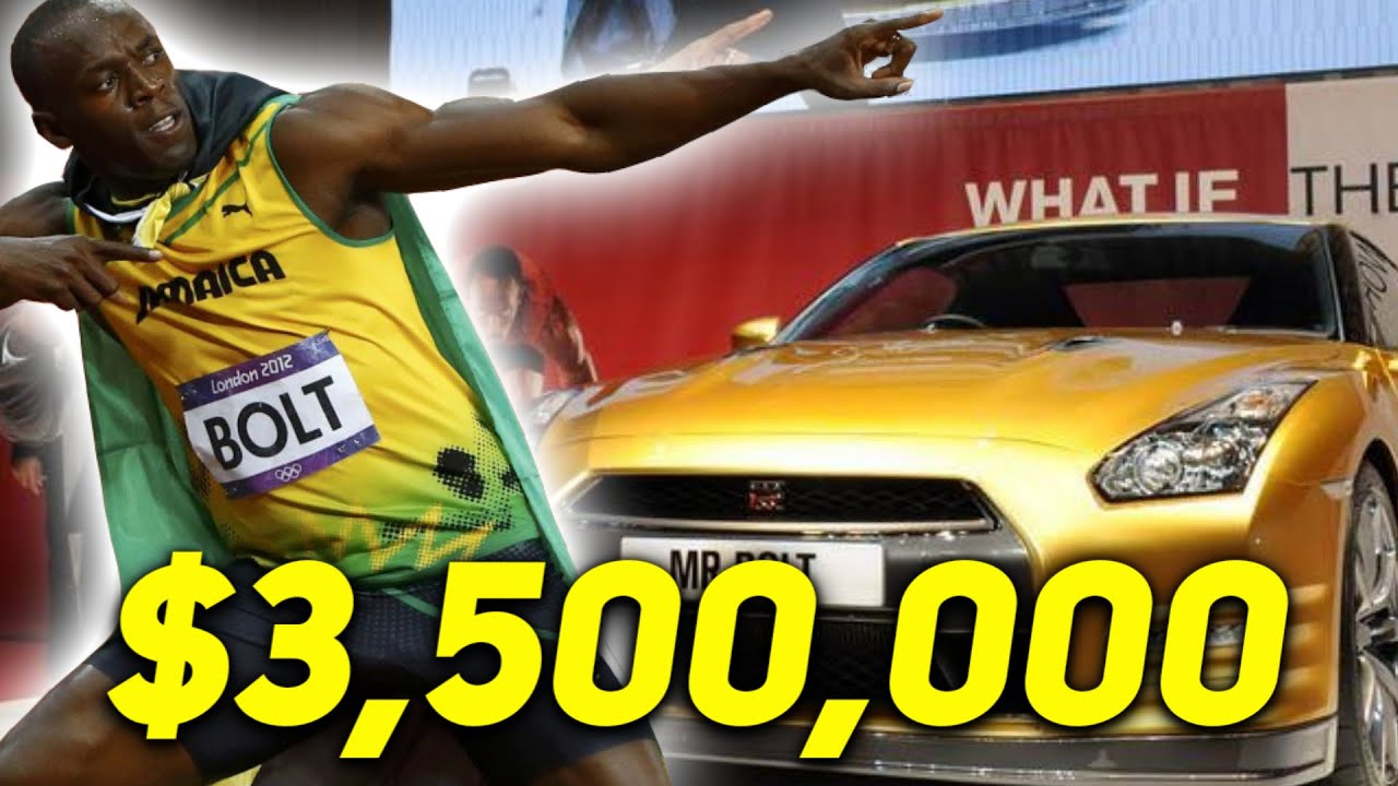 A Peek Inside Usain Bolt's Car Collection - YouTube