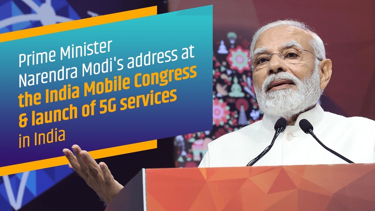Prime Minister Narendra Modi's address at the India Mobile Congress ...