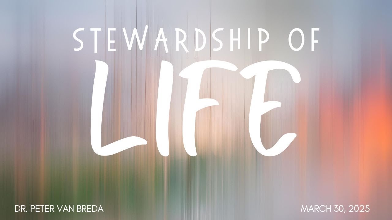 30 March 2025 - Peter van Breda - Stewardship of Life - YouTube