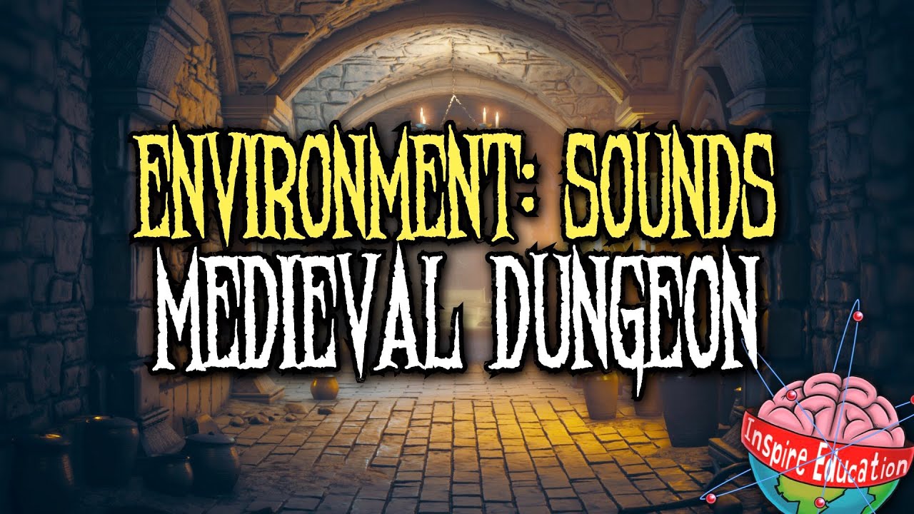 Ambience (ASMR): Medieval Dungeon Sounds - YouTube