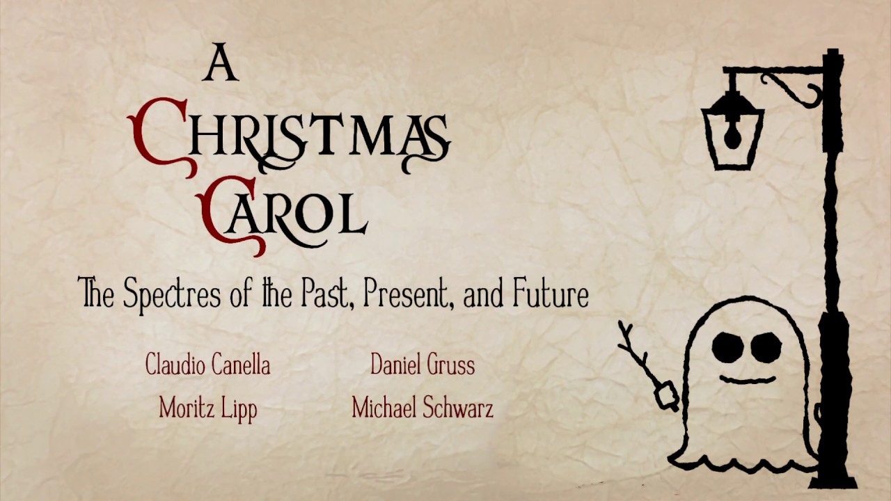 Intro of our 35C3 talk "A Christmas Carol: The Spectres of the Past ...