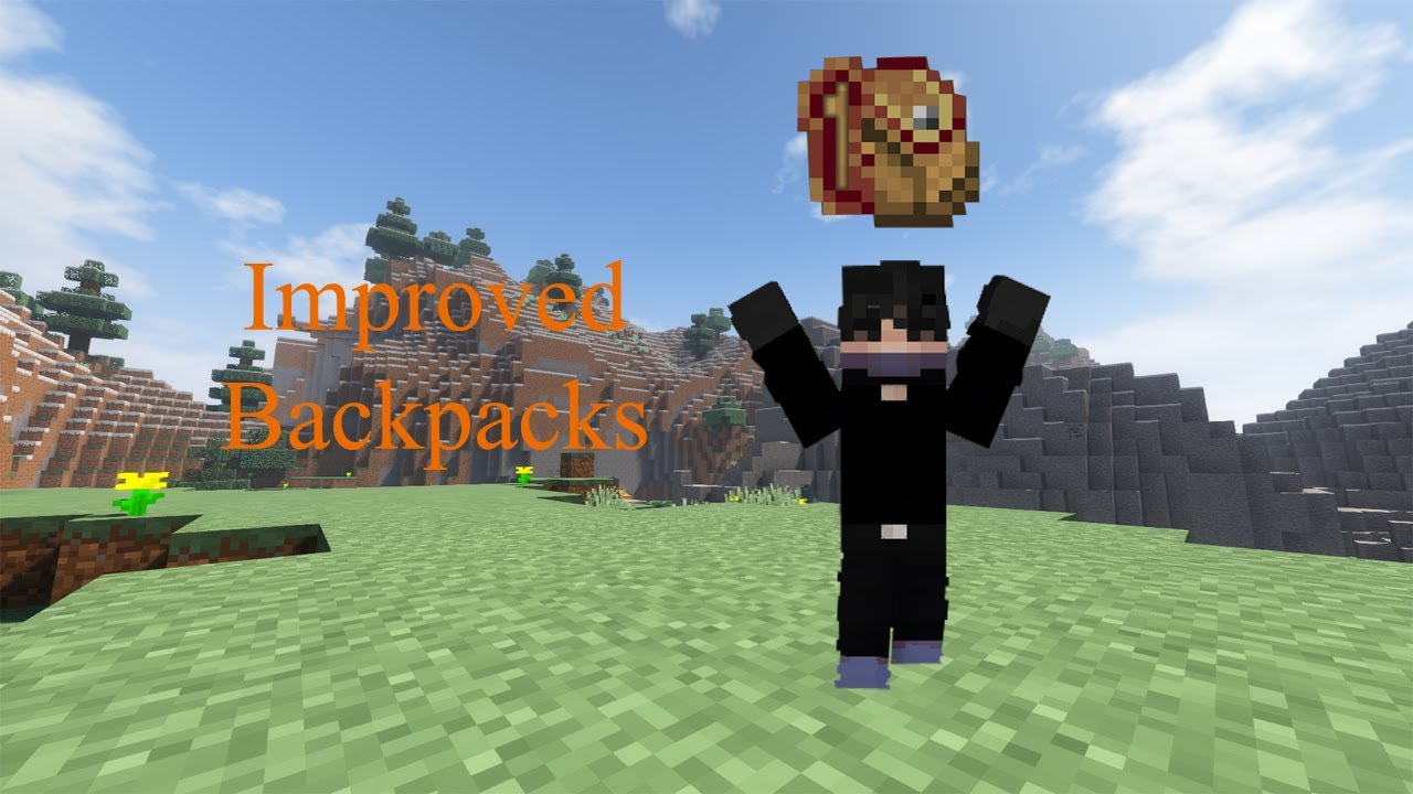 СУПЕР МОД НА РЮКЗАКИ В МАЙНКРАФТ Обзор мода Improved Backpacks - YouTube