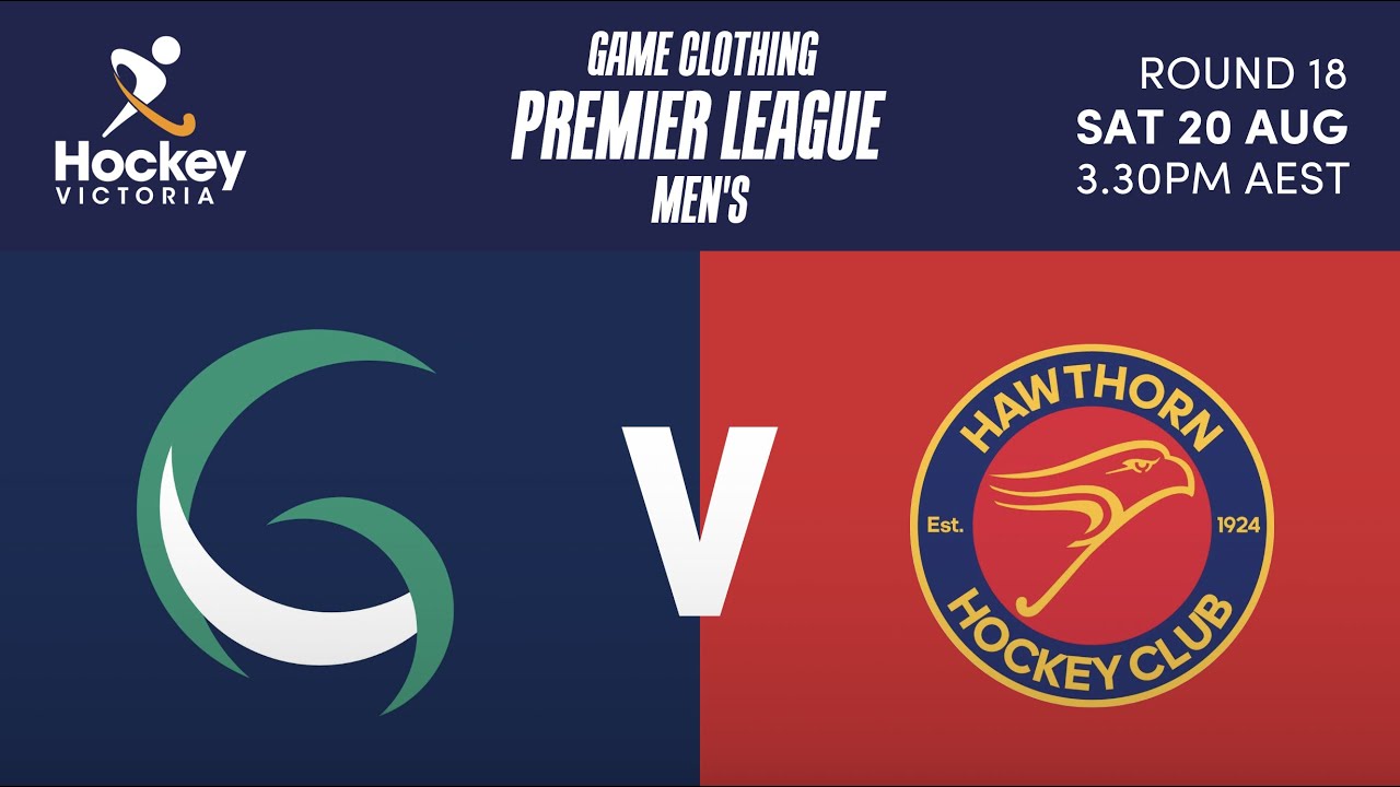 Round 18 - Geelong vs Hawthorn Game Clothing Men's Premier League ...
