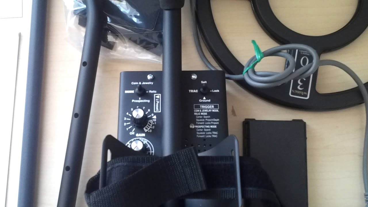 Whites MXT Pro Metal Detector Unboxing - YouTube