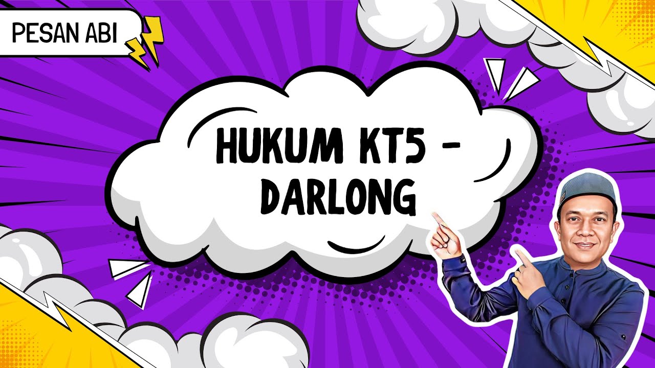 JAWI TAHUN 1 VIDEO 4 - HUKUM KT5 DARLONG - YouTube