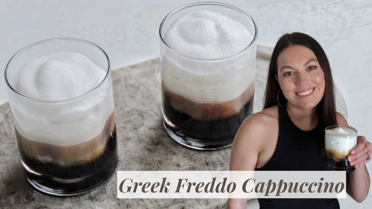 Greek Freddo Cappuccino Recipe - Homebody Eats - YouTube