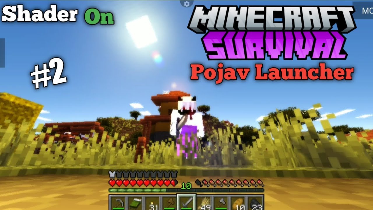 MEMBUAT MARKAS!! Minecraft Survival Series Pojav Launcher #2 - YouTube