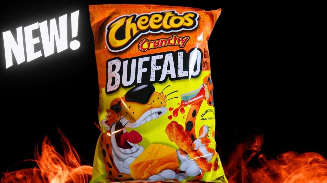 Cheetos Crunchy Buffalo Review - YouTube