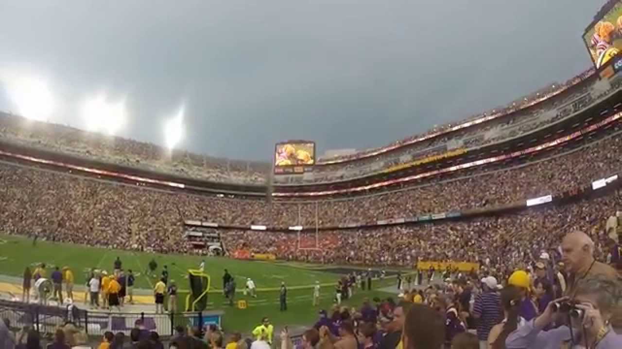 LSU TIGER STADIUM NEW SOUTH END ZONE 2014 - YouTube