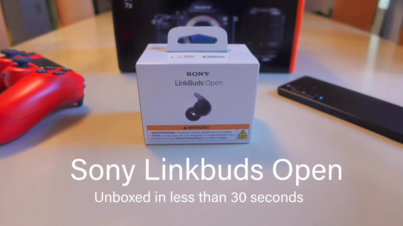 Unboxing the new Sony Linkbuds Open in less than 30 seconds. - YouTube
