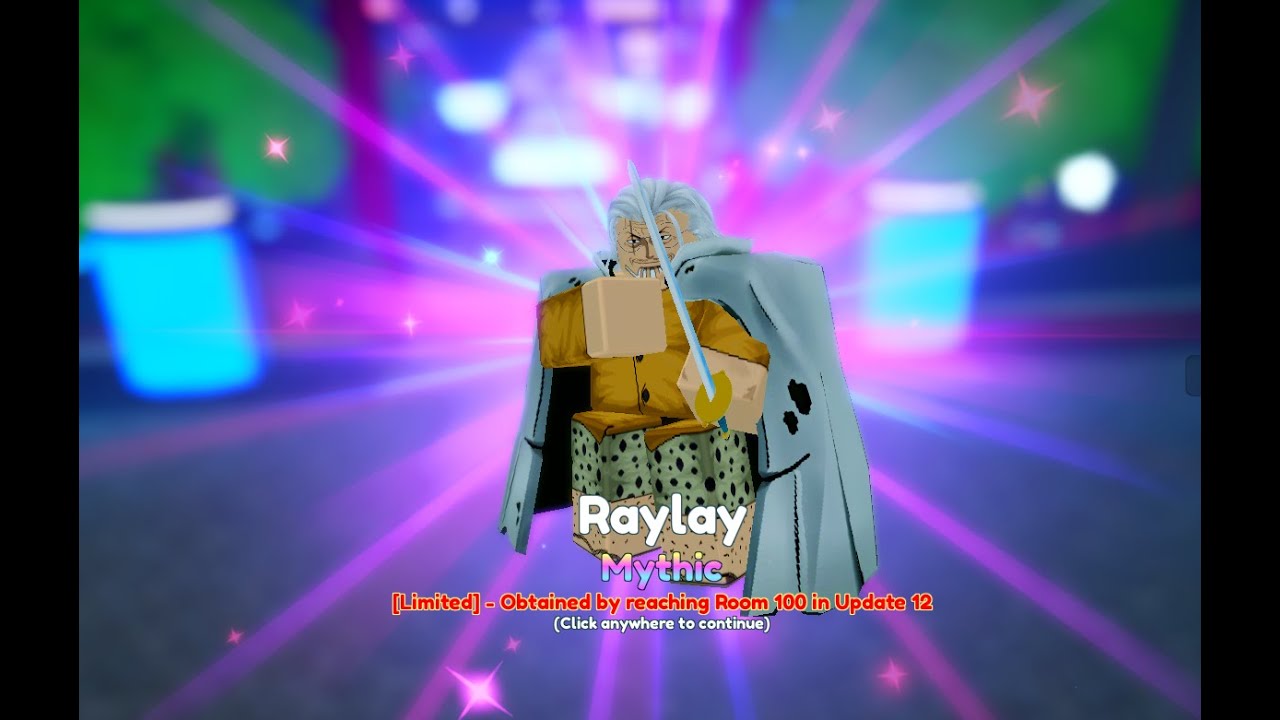 rayleigh showcase (anime adventures) - YouTube