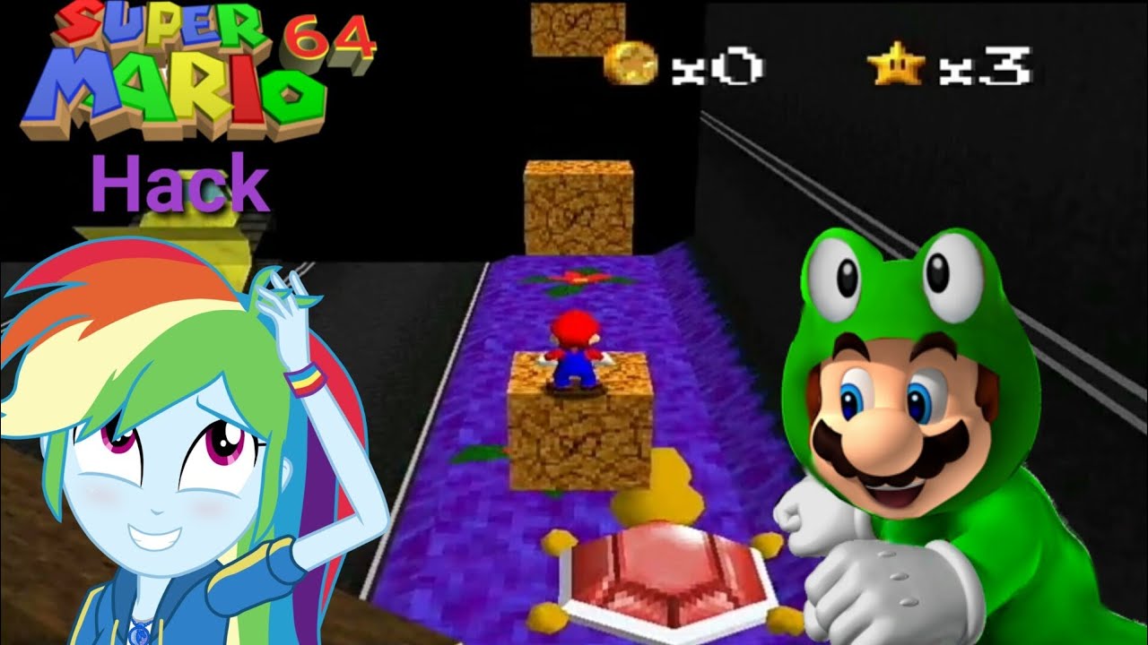 Frogger 64 - (Super Mario 64 Retro Rom Hack) - Walkthrough - YouTube