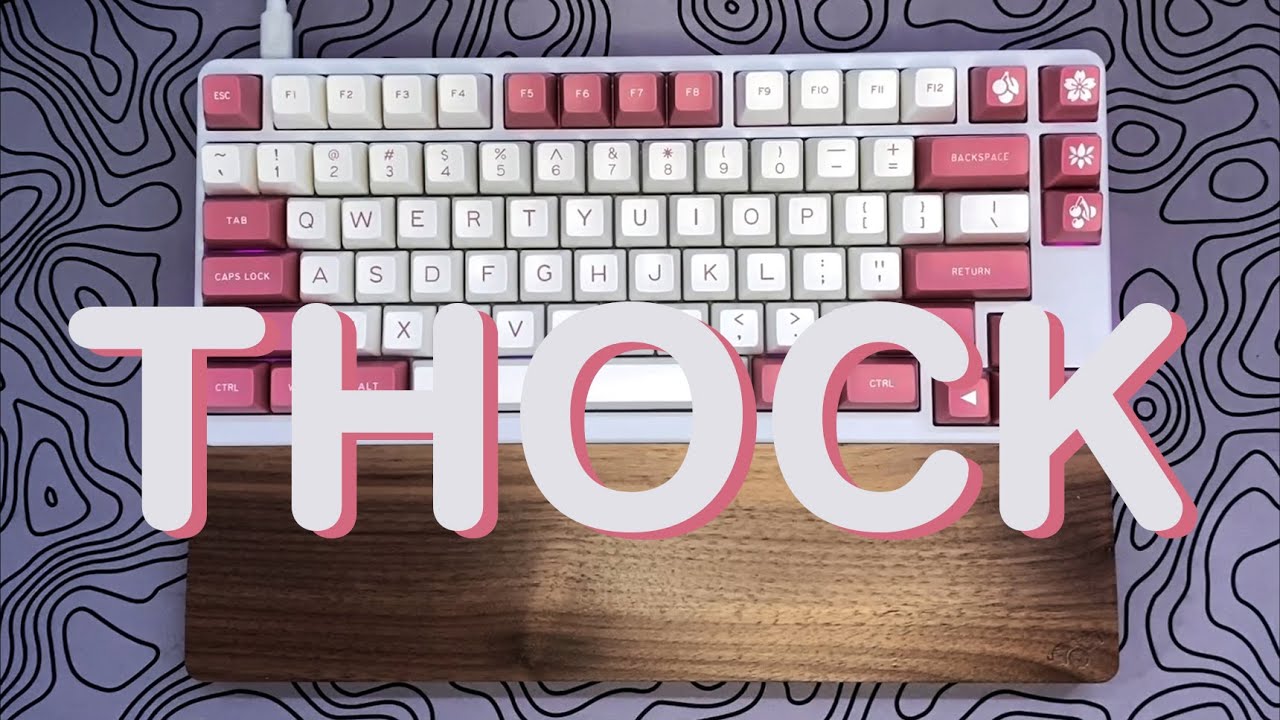 THIS is the thockiest keyboard?? - YouTube