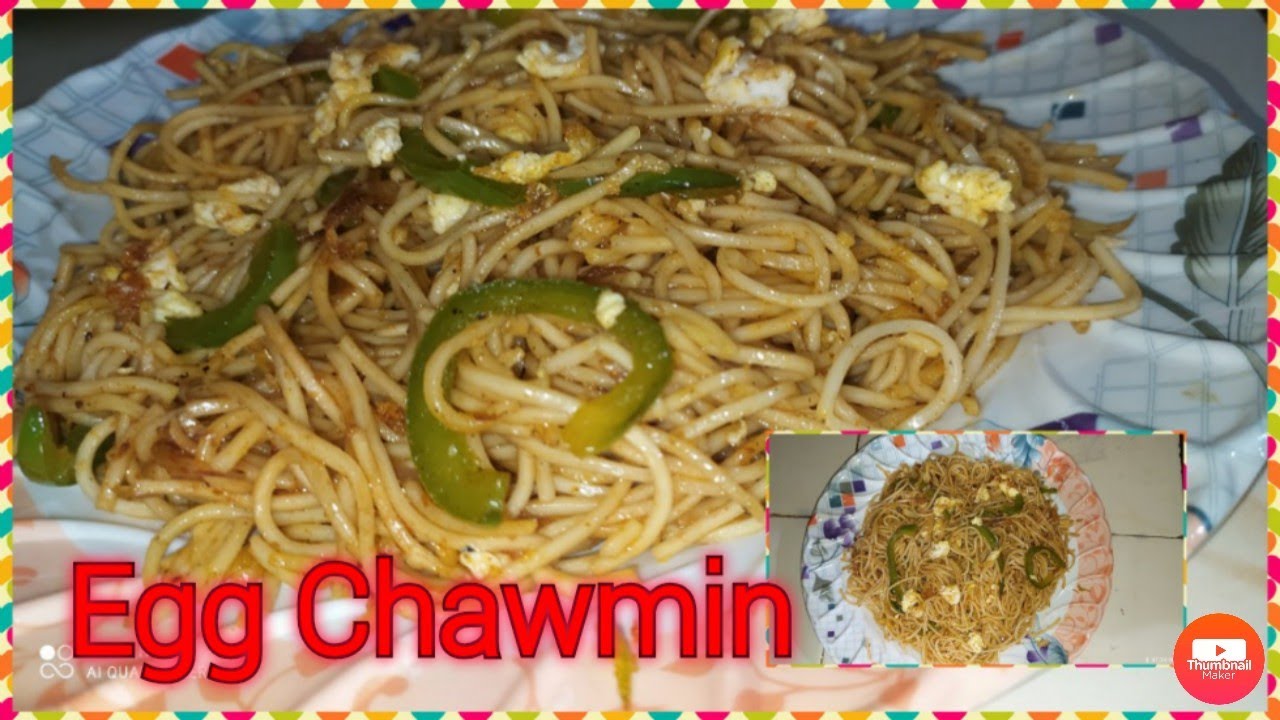 Egg Chawmin made at home#egg_chawmin#egg_chaumin#chaumein_made_at_home ...