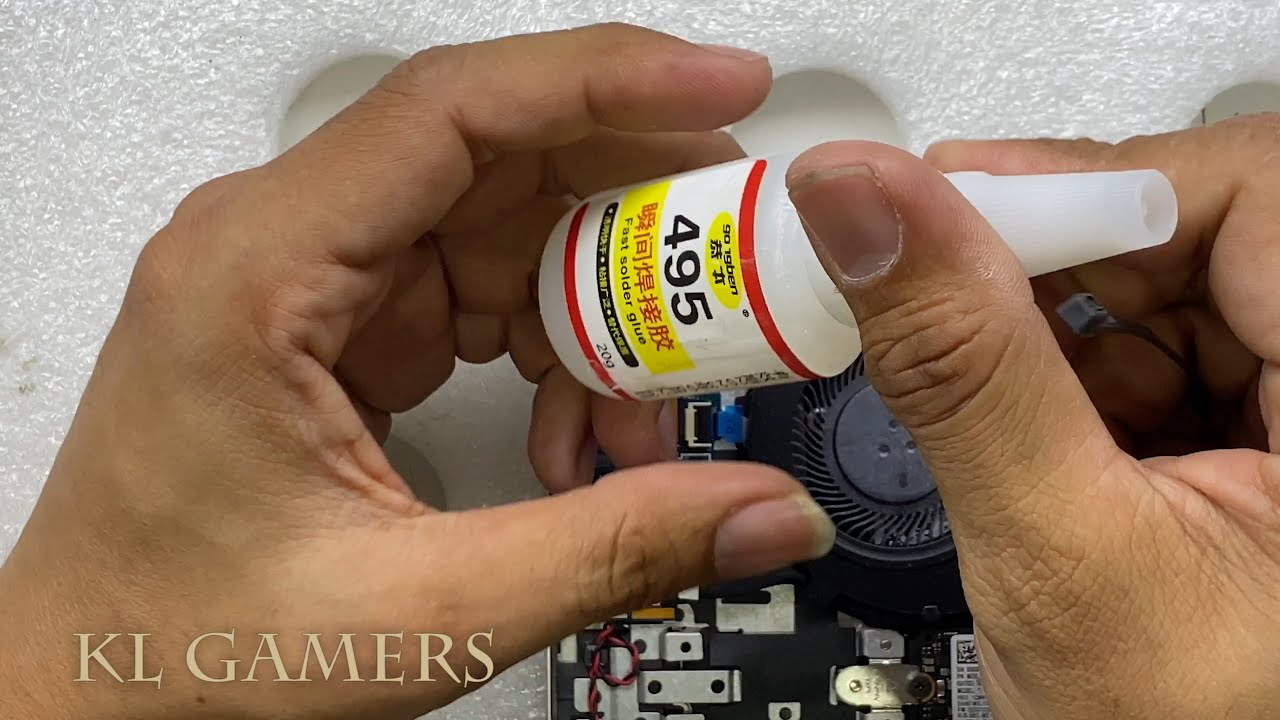 DELL Inspiron 5402 Notebook Laptop Broken Hinge Repair Super Glue - YouTube