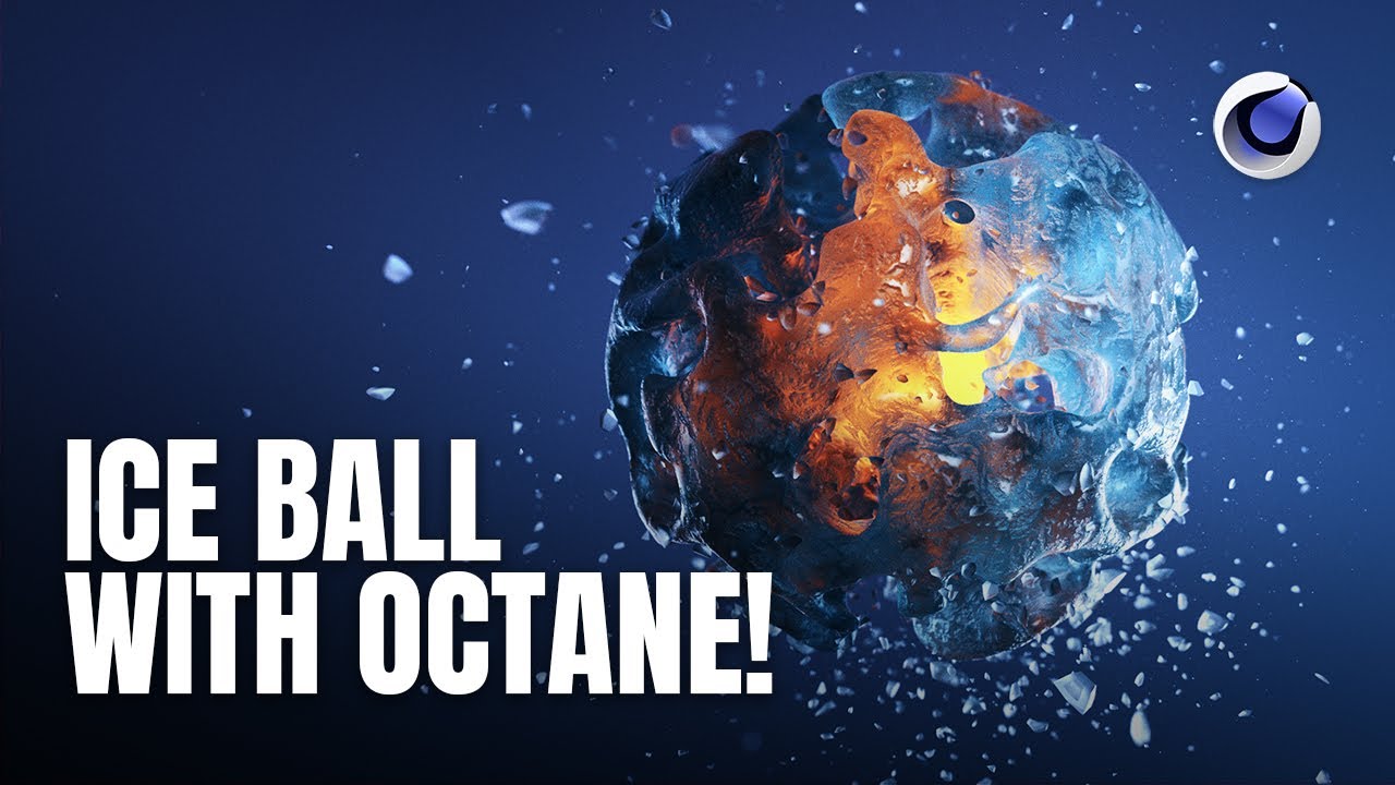 Subsurface Fracturing Ice with Octane - Cinema 4D Tutorial - YouTube