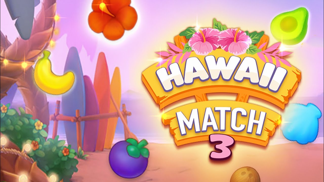Hawaii Match 3 Game - GamePlay Walkthrough - YouTube