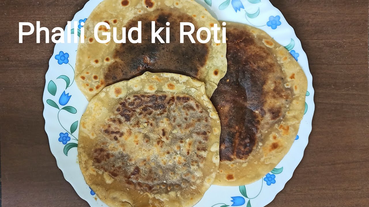 Phalli Gud ki Roti/Peanut Jaggery Roti Recipe #khatipeetizindagi - YouTube