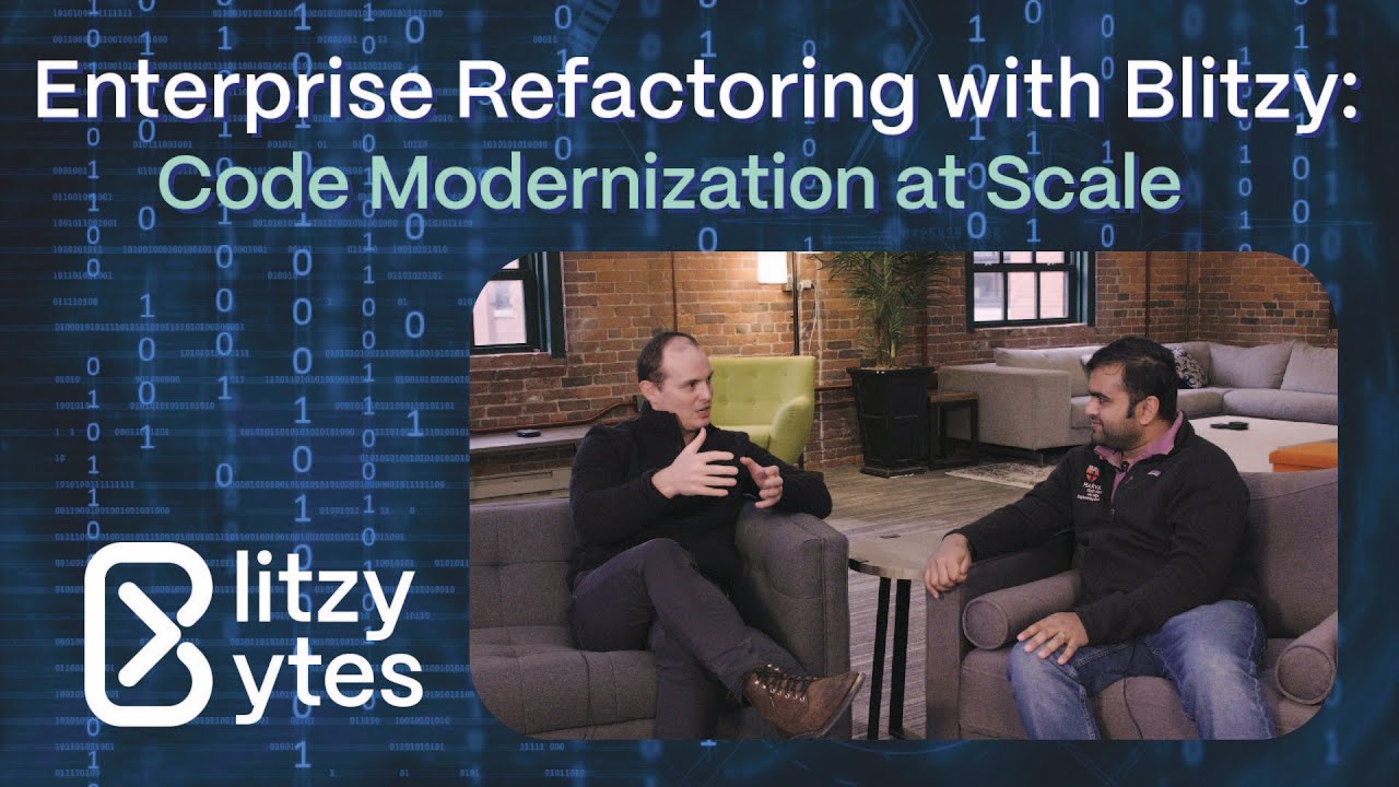 Enterprise Refactoring with Blitzy: Code Modernization at Scale - YouTube