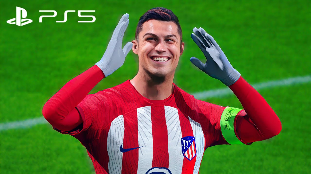 (PS5)Dream Team | Paris Saint-Germain vs Atlético de Madrid | MESSI vs ...