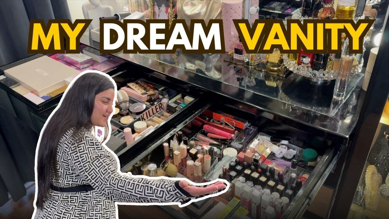 THE ULTIMATE MAKEUP COLLECTION TOUR💄 | MY DREAM VANITY😍 | DAY - 15 ...
