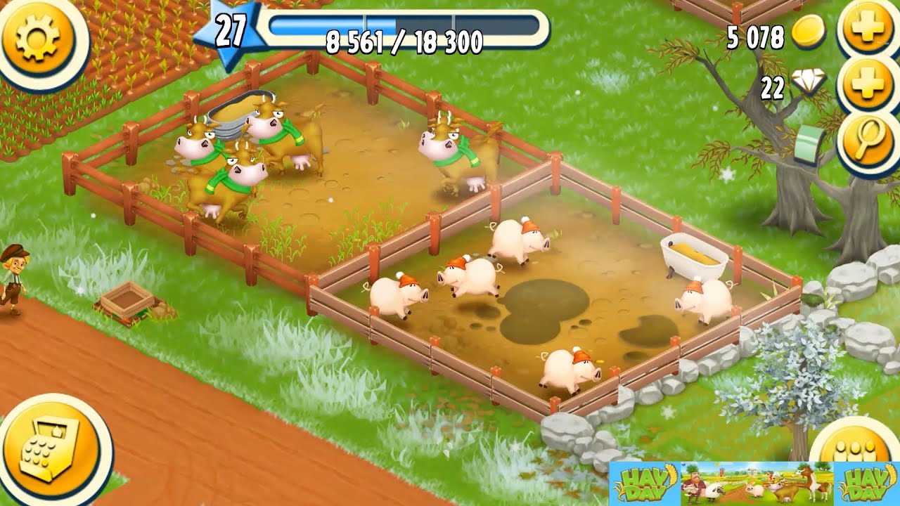 Hay Day Level 27 Episodes 3 - YouTube