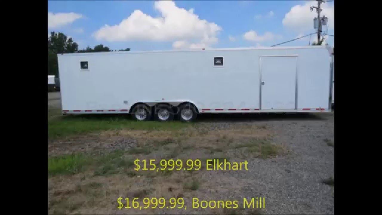 Loaded 32' Triple Axle Vintage Outlaw Race Trailer - Pro-Line Trailers ...
