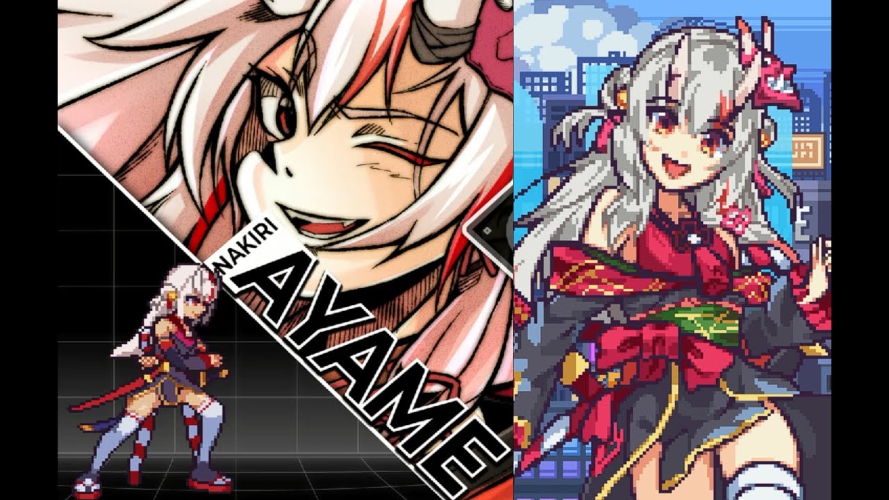 Idol Showdown Ayame Nakiri Arcade - YouTube