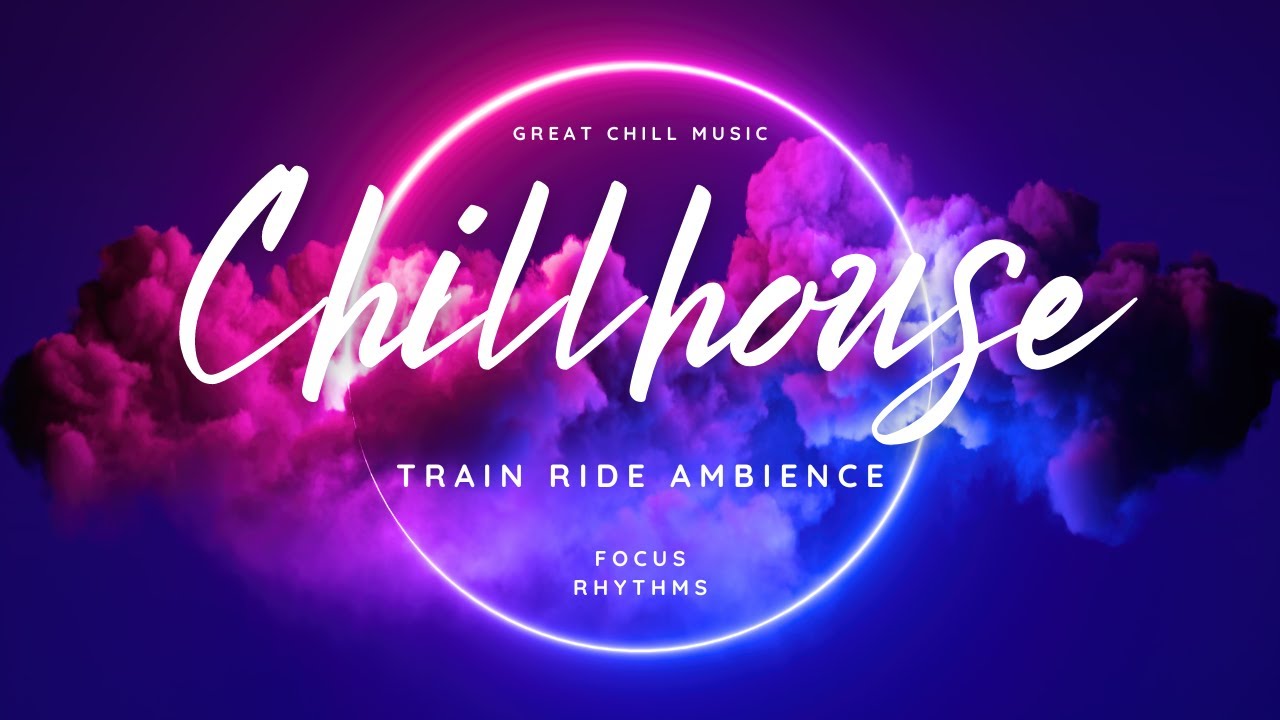 Train Ride Ambience & UPBEAT music for sleeping, focusing, studying ...