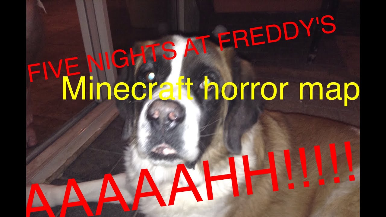 FIVE NIGHTS AT FREDDY'S HORROR MAP FOR MC: JUMP SCARES - YouTube