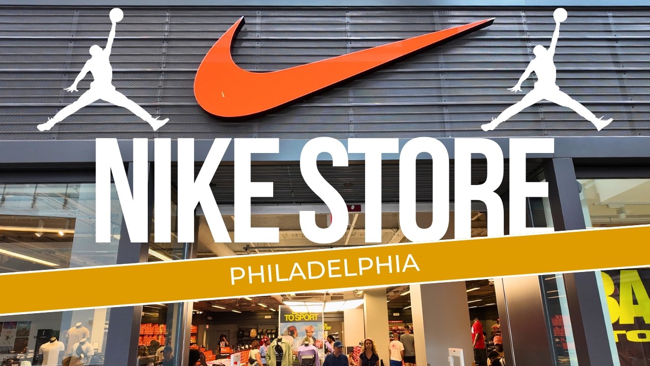 Inside NIKE STORE Philadelphia - YouTube