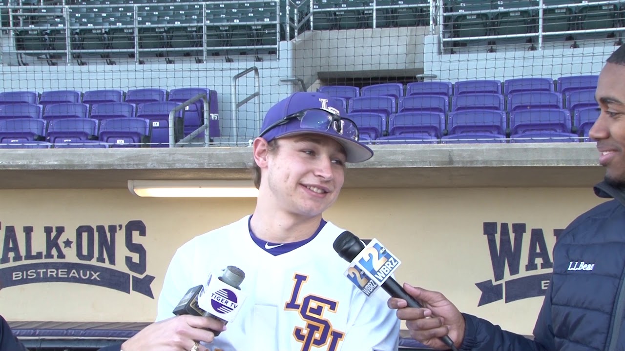 LSU IF Zach Mathis talks about how he is eager to start the season ...