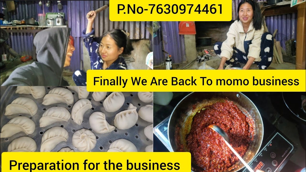 Finally We Are Back To Momo Business|| Preparing For Tomorrow || Making Momos 🥟🥟🥟 ...