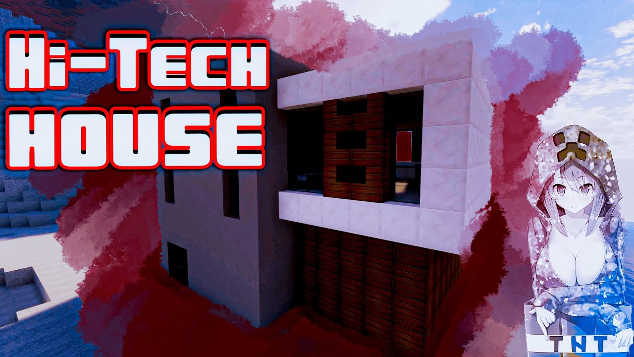 Minecraft High-Tech Construction: Relaxation and Creative Crafting ...