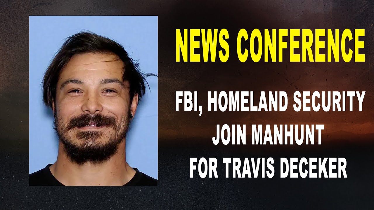 NEWS CONFERENCE: Police provide update on Travis Decker manhunt, FBI ...