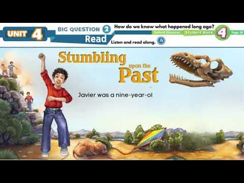 Oxford Discover 4 Unit 4 Read along Stumbling upon the Past - YouTube