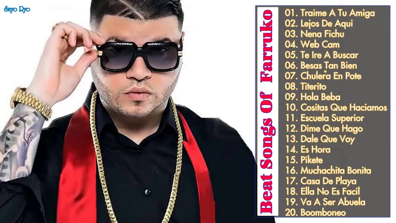 Farruko Grandes Exitos Enganchados Farruko Sus Mejores Éxitos Completo ...